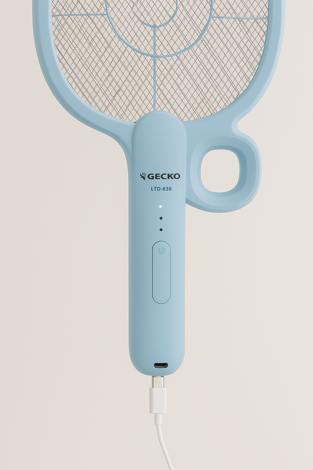 GECKO LTD-638 Mosquito Swatter | Type-C Rechargeable | Bug Zapper ...