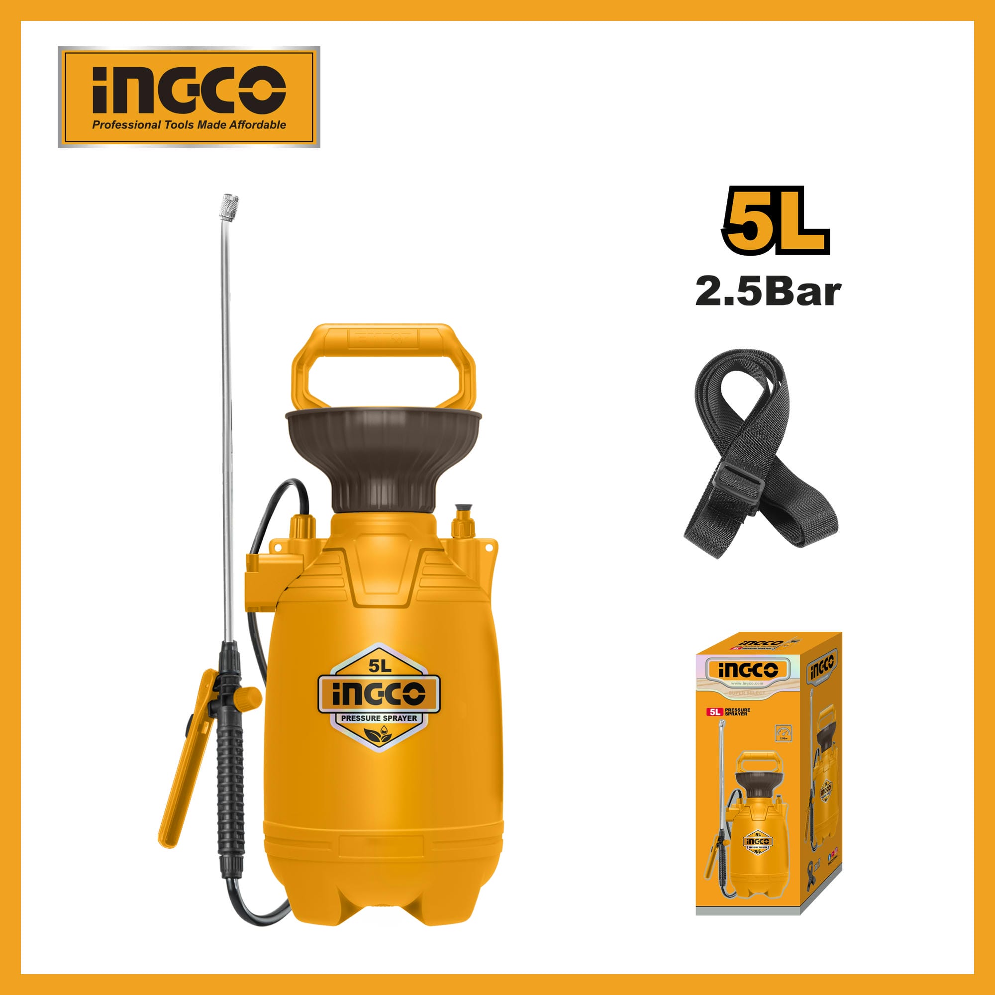 INGCO 5L Pressure sprayer HSPP30502 | Daraz.com.np