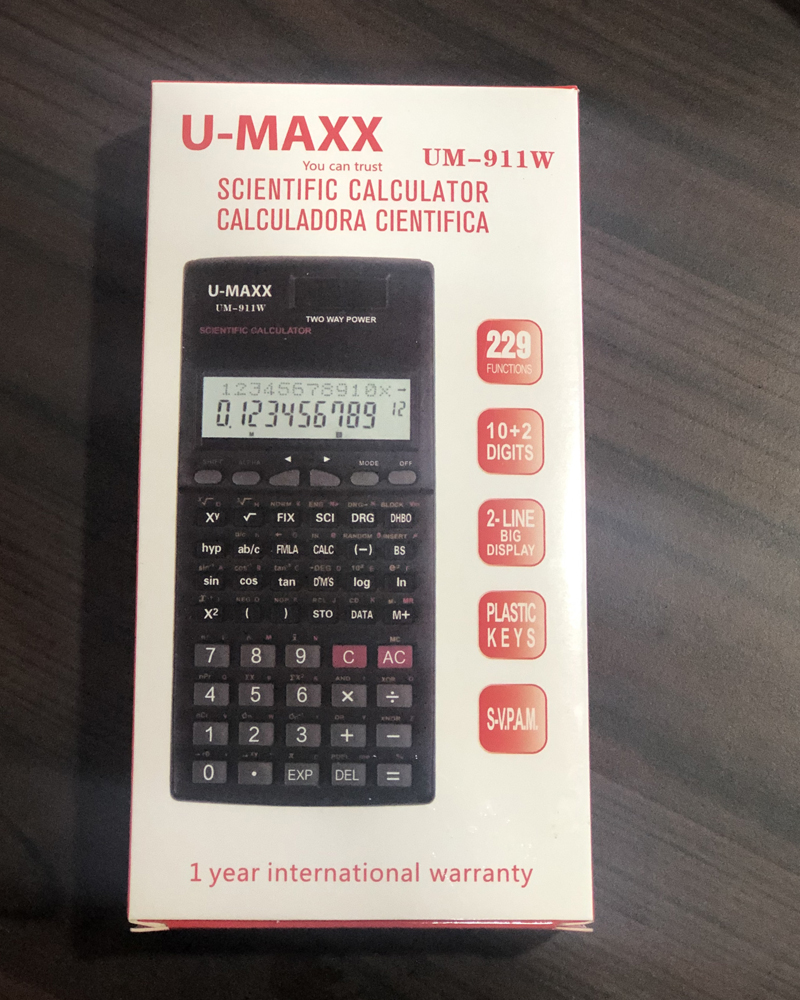 Scientific Calculator fx-911 W | Daraz.com.np