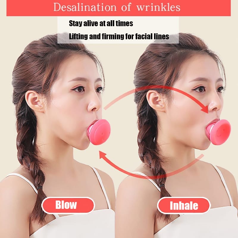 Angelie Face Slimming Tool Lift Skin Firming V Shape Mouth Exercise ...