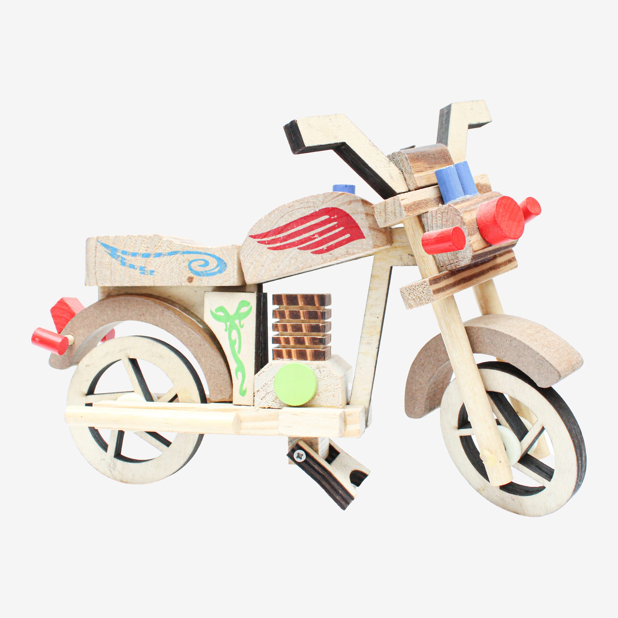 Wooden Handcrafted Aesthetic Bike /Motorcycle Shaped Decorative ...
