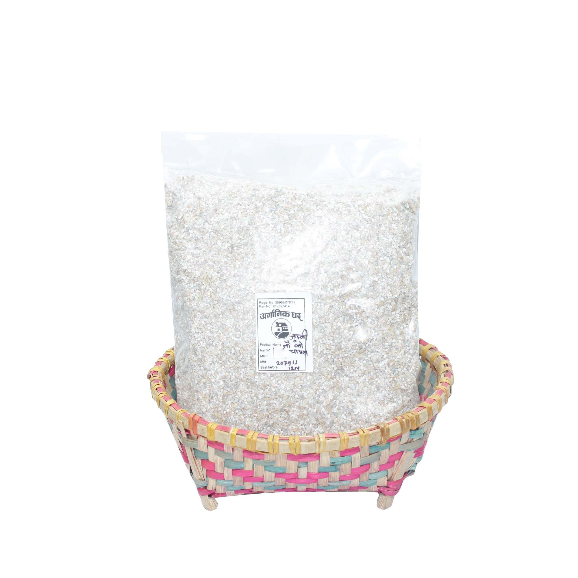 Organic Jumli Jau Rice 5 Kg With Basket | Daraz.com.np