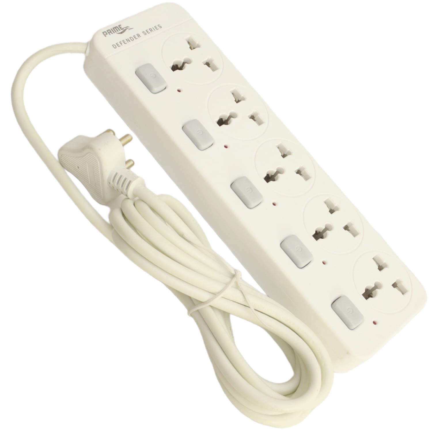 PRIME 100% Copper 5 Port 2500W Extension Multiplug | Daraz.com.np