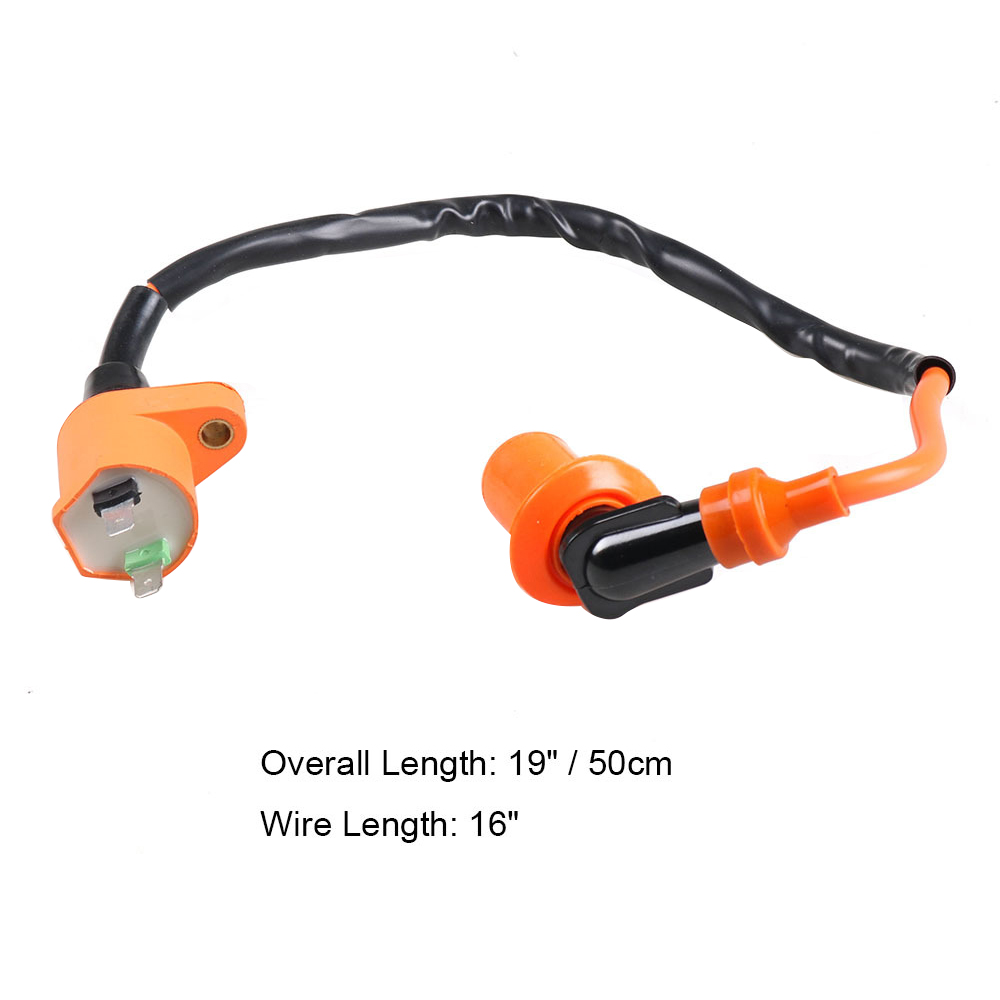 Racing Ignition Coil for GY6-50 GY6 50CC 125CC 150CC Engines Moped ...