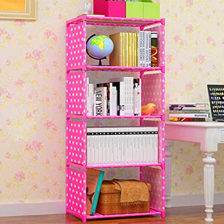 Minimalist Modern Bookshelf Multi-functional Students Book Shelf DIY ...