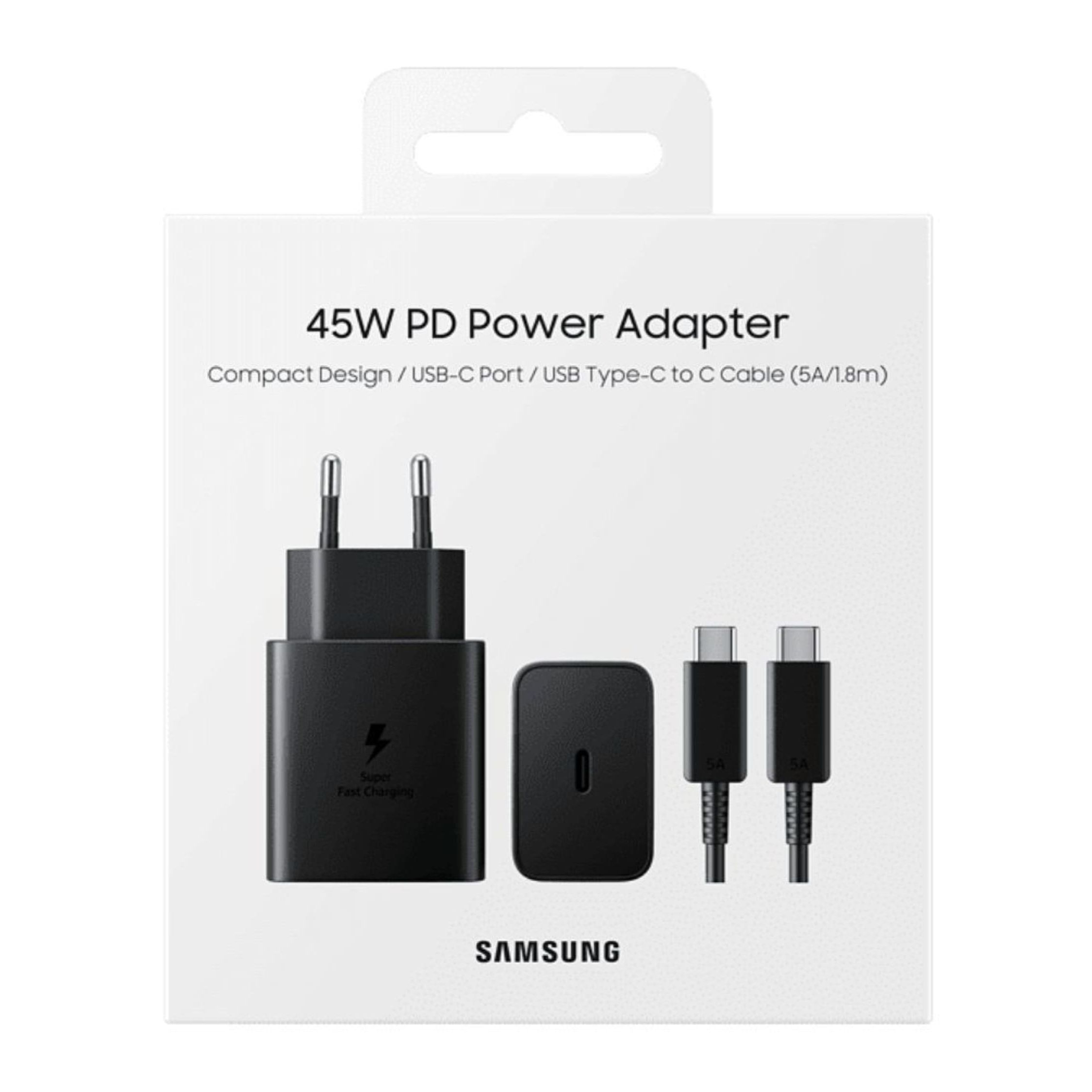 Samsung 45 Watt Travel Adapter | 45W Charger | With C to C Cable ...