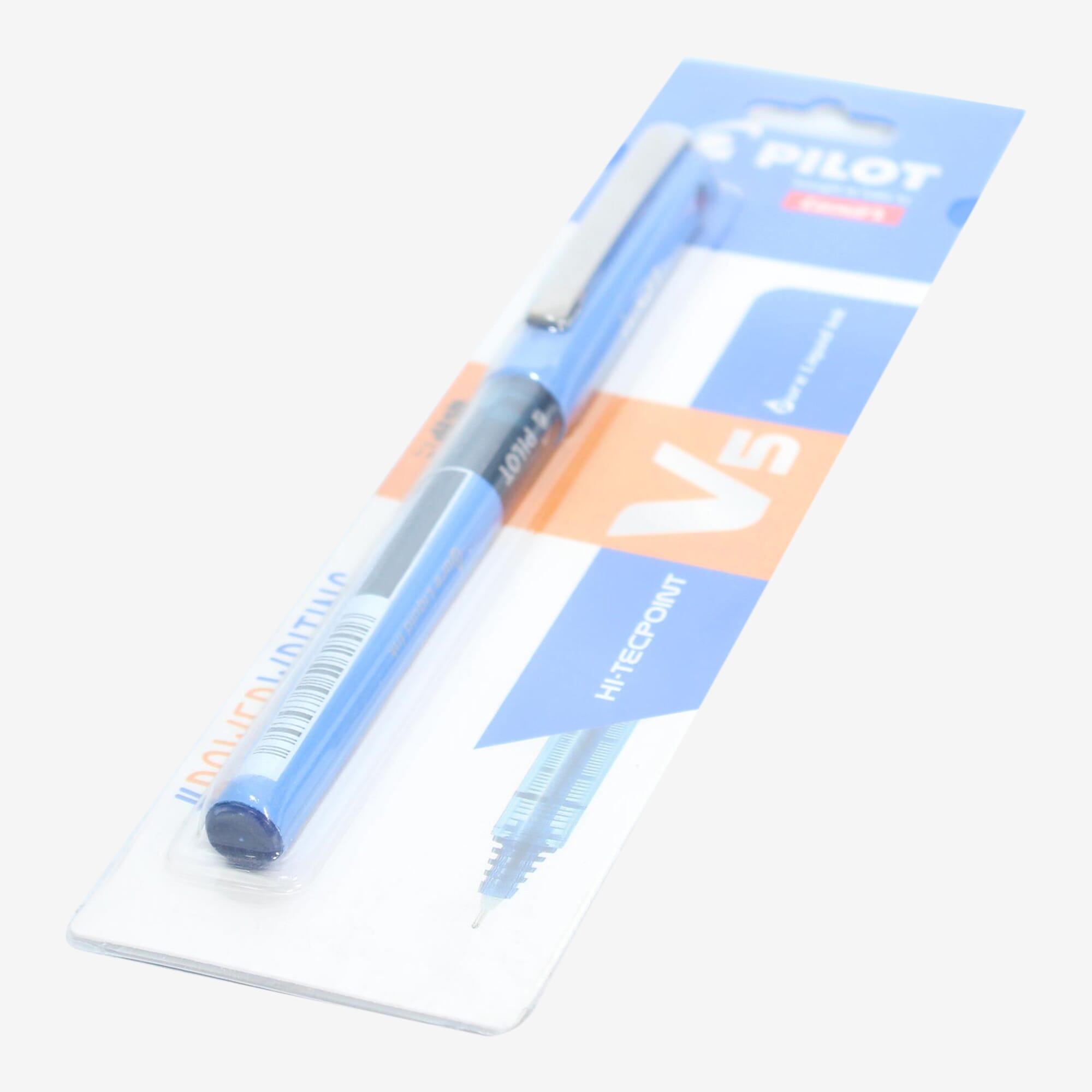 Pilot Hi-Techpoint 0.5 V5 Gel Pen Blue | Daraz.com.np