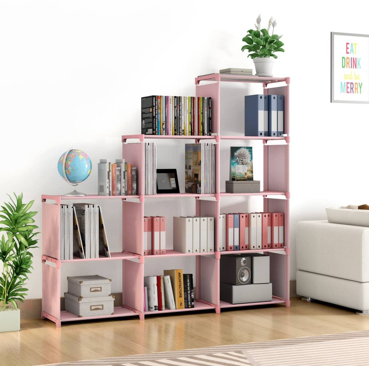 Multipurpose Bookshelf For Home Furniture Cabinet Shelves For Bedroom ...