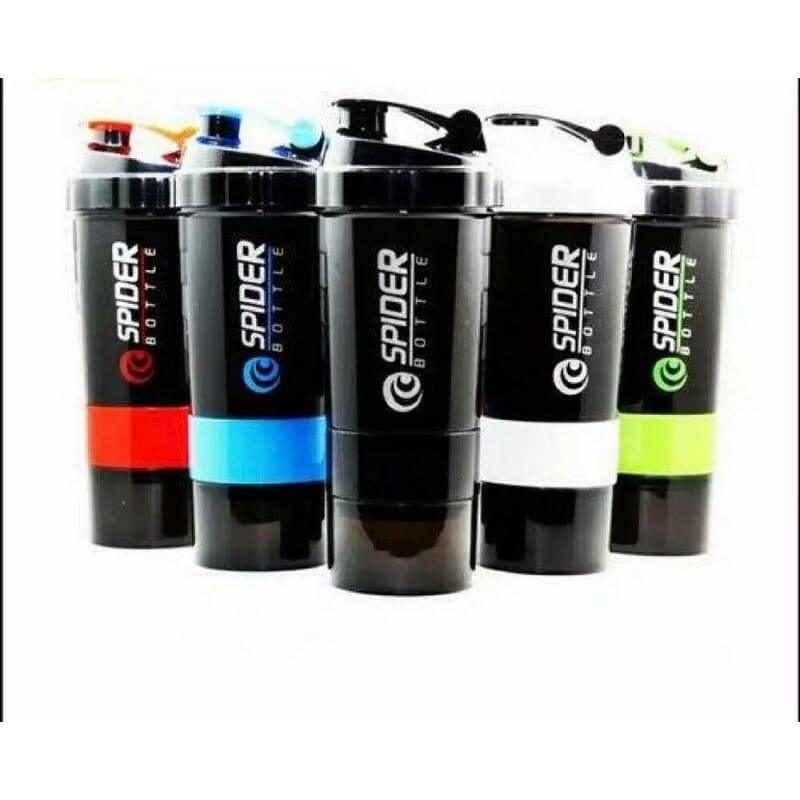 3 Layer Twist And Lock Storage Protein Shaker Bottle | Daraz.com.np