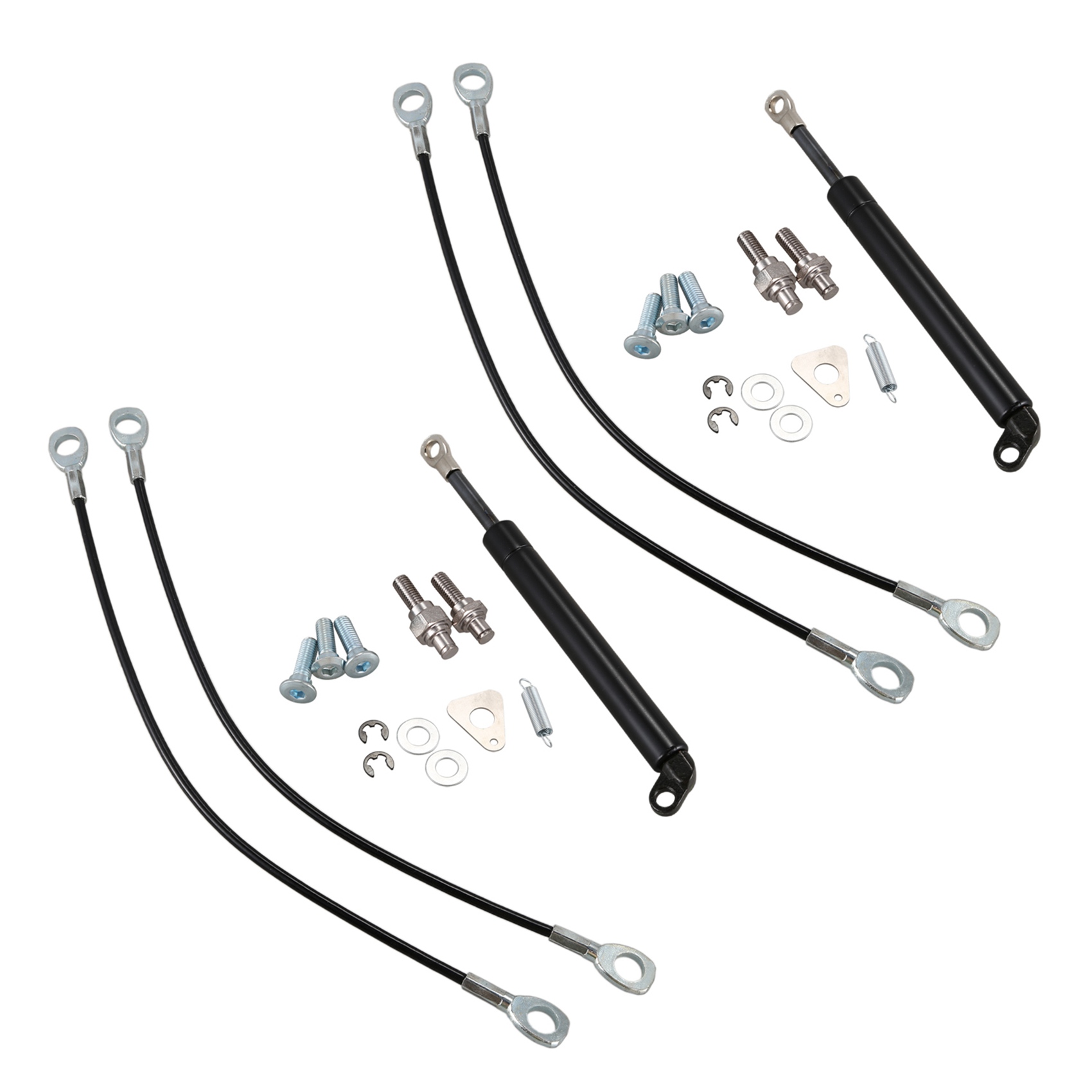 ZOROOM 2X New Rear Gate Strut Shock for Dmax 2012+ 2015+ Stainless ...