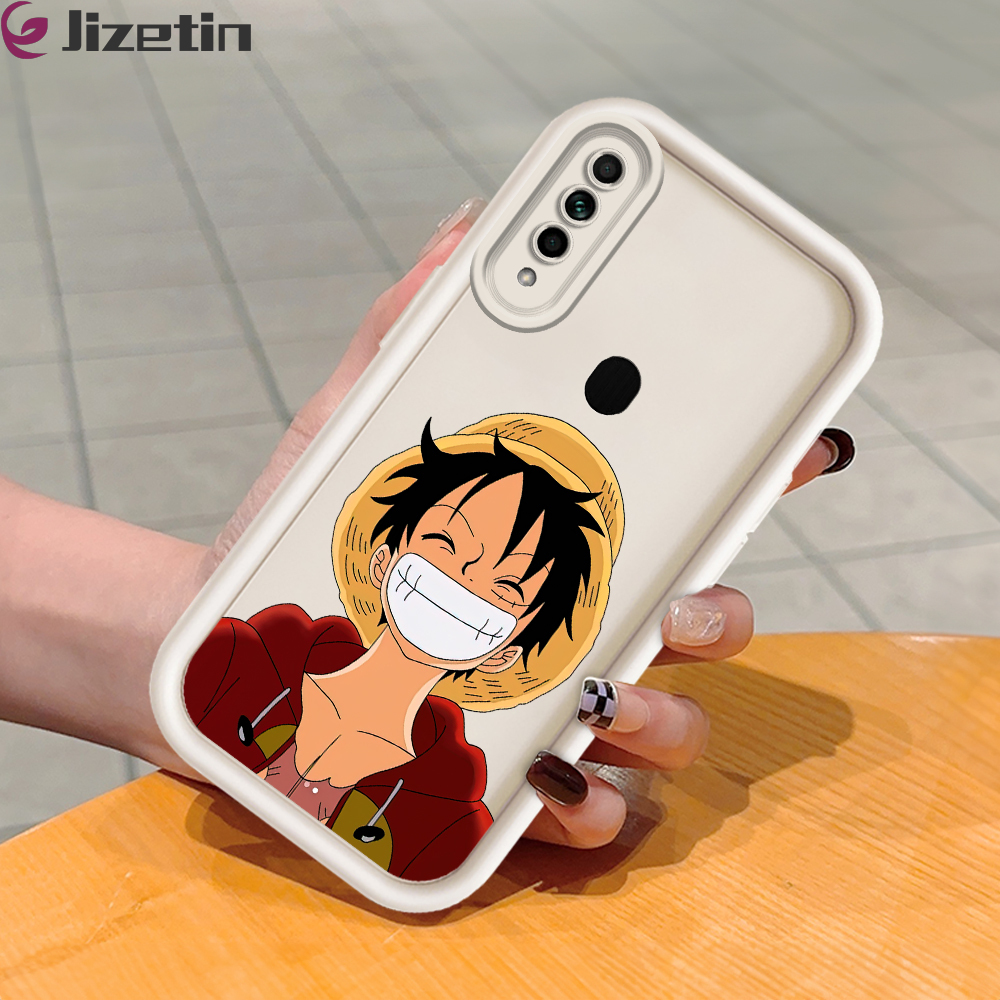 Jizetin for OPPO A31 2020 Back Cover Silly Luffy Ladder Camera Soft ...