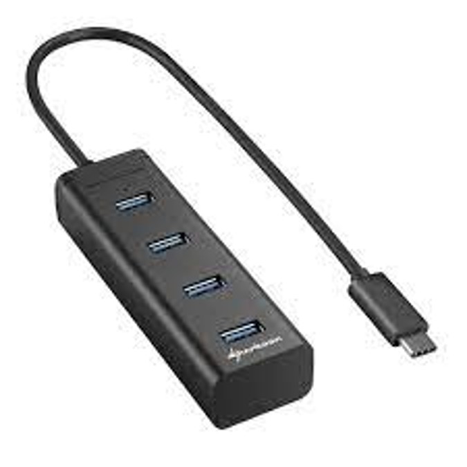 USB C to USB A 3.0 4-Ports Hub | Daraz.com.np