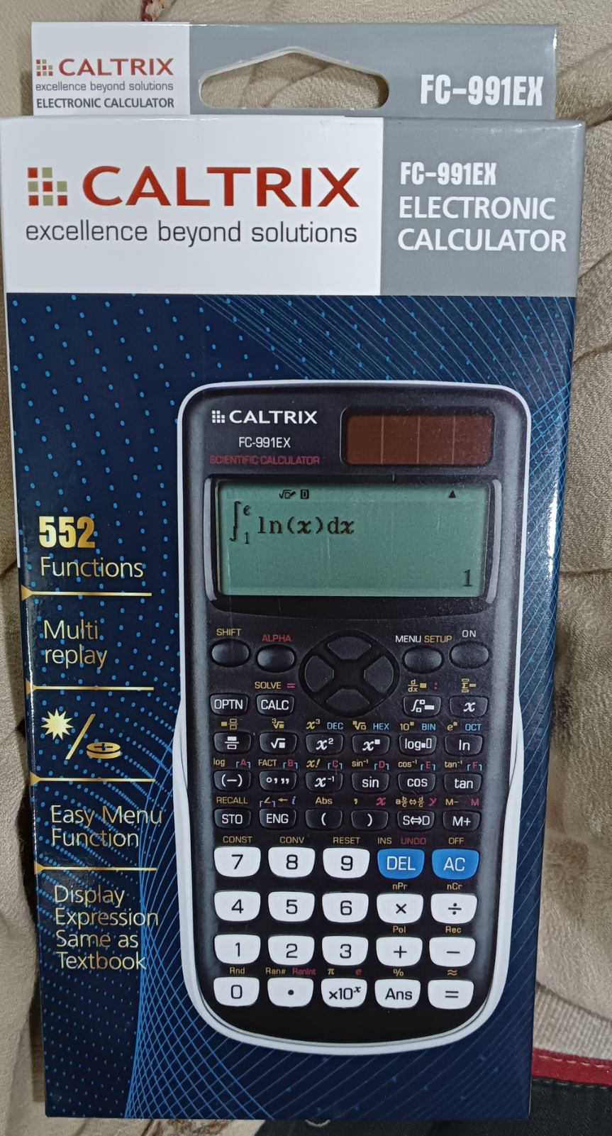 Caltrix FC-991 Ex Engineering Calculator | 552 Function Multiple Replay ...