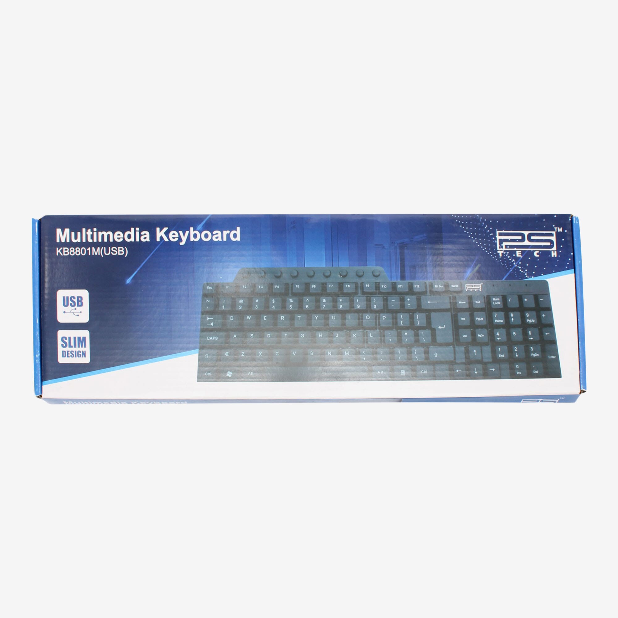 PS Tech KB8801M(USB) Multimedia Keyboard | Daraz.com.np