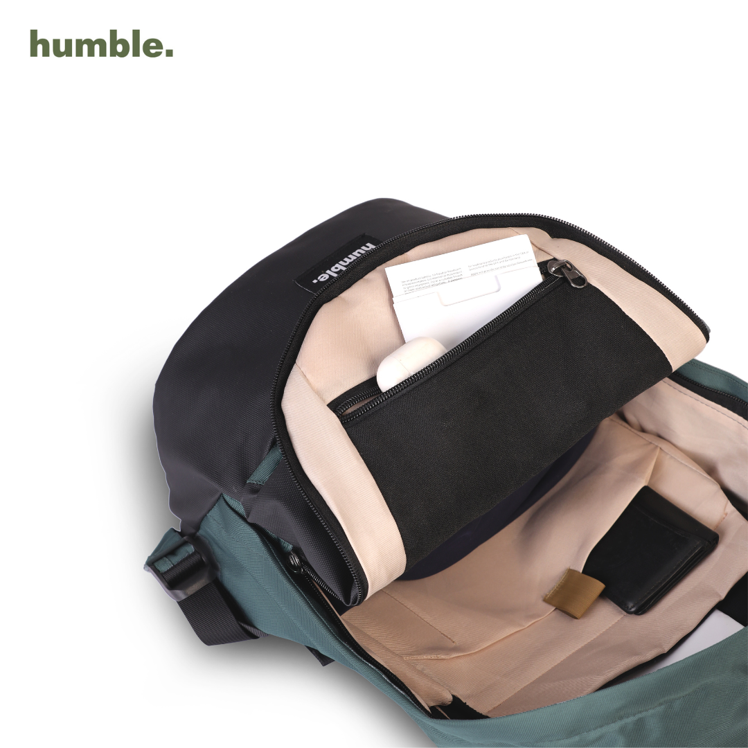 Humble. Urban Mini Series Ash Grey Unisex Laptop Bag / Backpack | Daraz ...