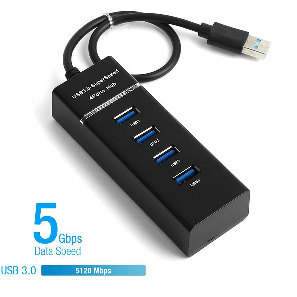 4 Port USB 3.0 Multi High Speed HUB Splitter USB Expansion for Desktop Laptop | Daraz.com.np