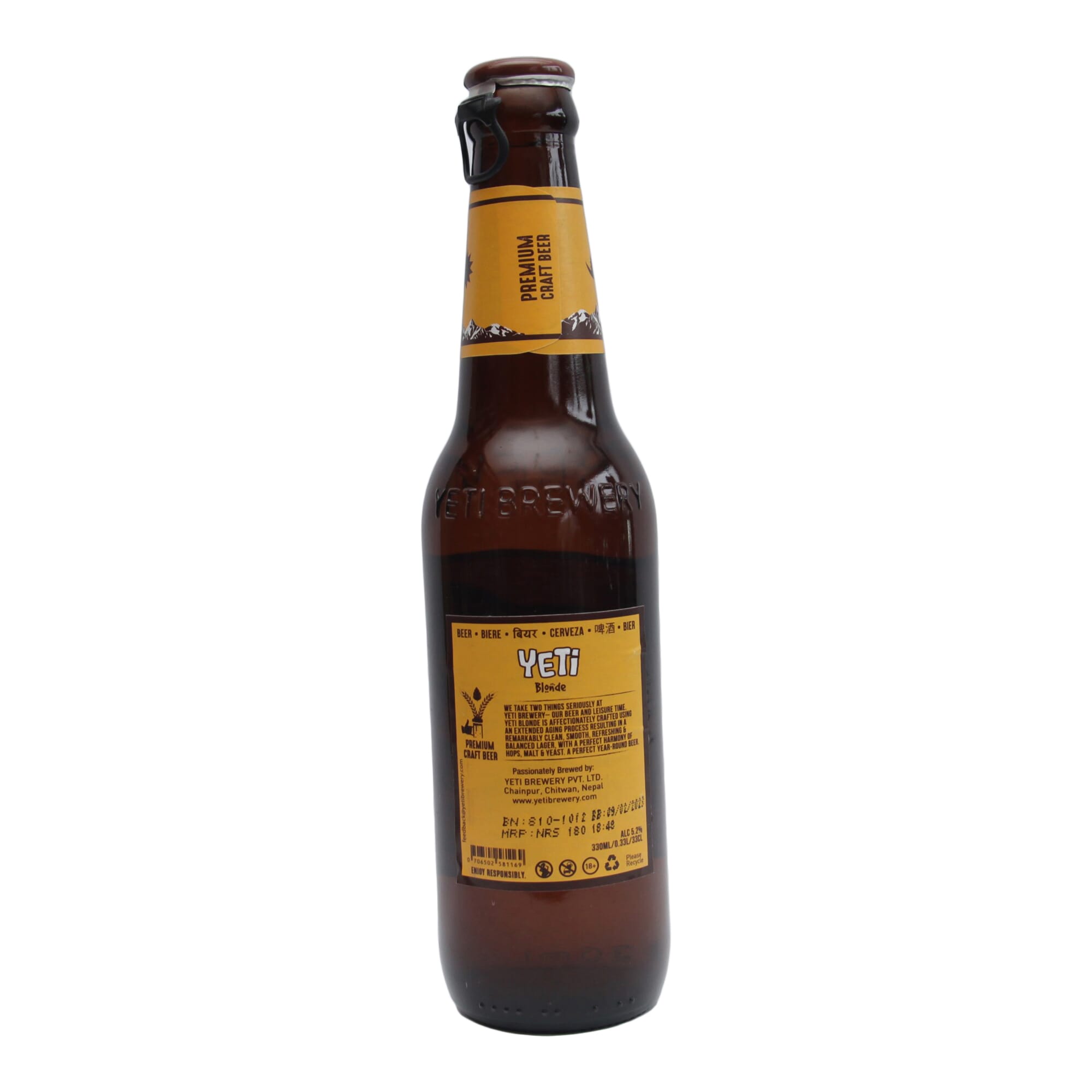 Yeti Premium Lager Beer 330ML | Daraz.com.np