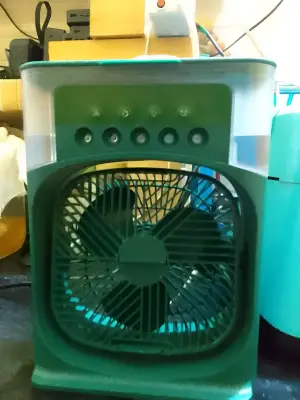 4 In 1 Mini Air Cooler Fan plus Humidifier - Air Conditioner With Water ...