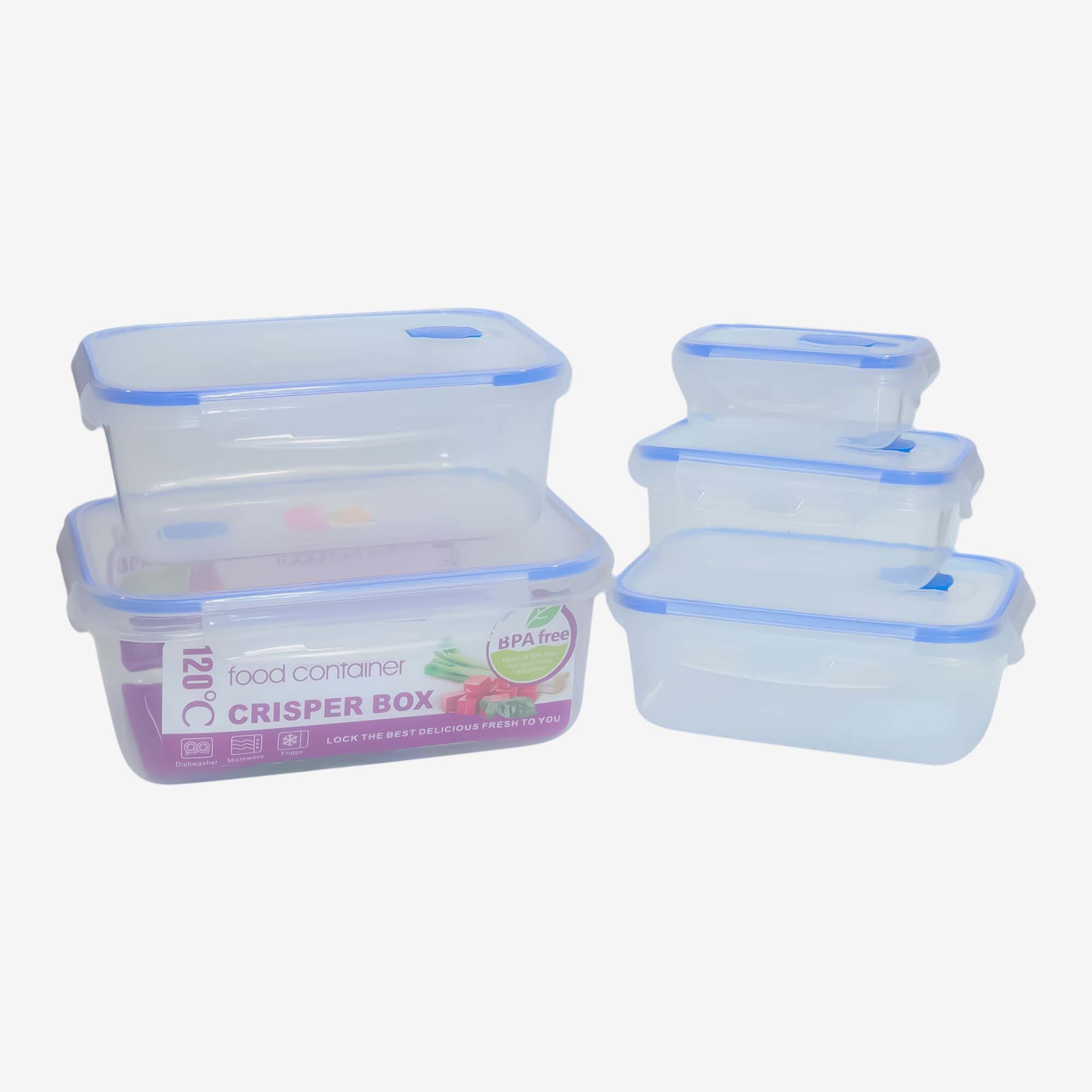 Transparent MicroWave Proof box 5pcs | Daraz.com.np