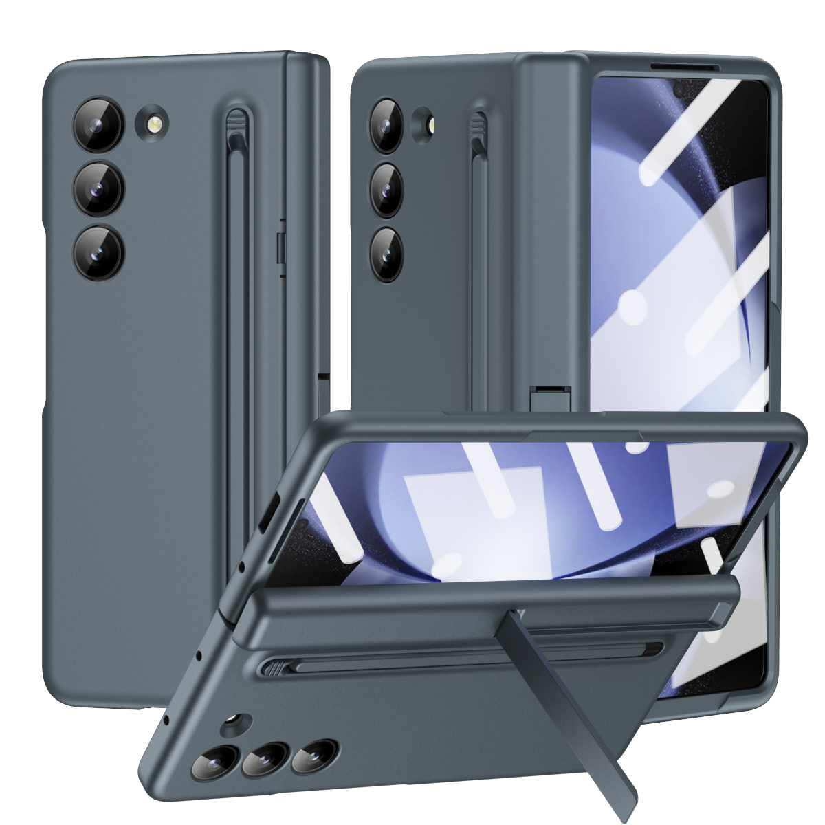 Samsung Galaxy Z Fold 3 4 5 6 Case with Hinge Protector S Pen Slot and ...