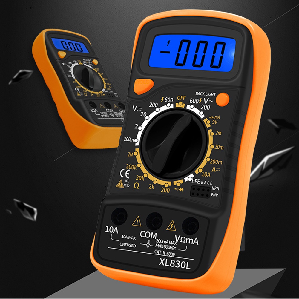 XL830L Digital Multimeter Digital Ammeter AC DC 600V Tester | Daraz.com.np