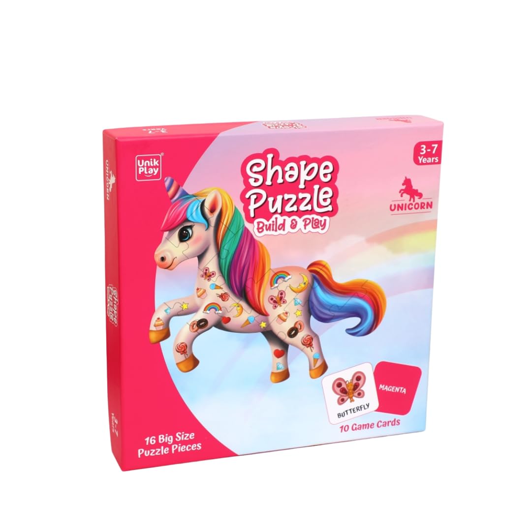 Unik Play Go Crazy Jigsaw Puzzle | Shape Puzzles For Ages 3 ...