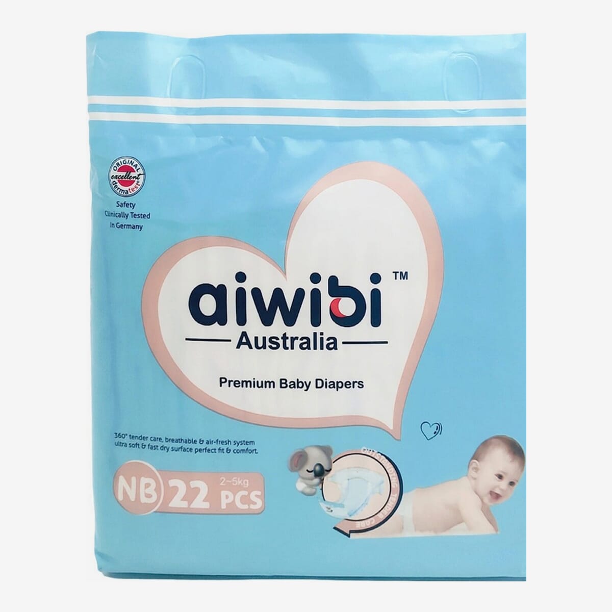 Aiwibi Premium Diapers - New Born 22 | Daraz.com.np