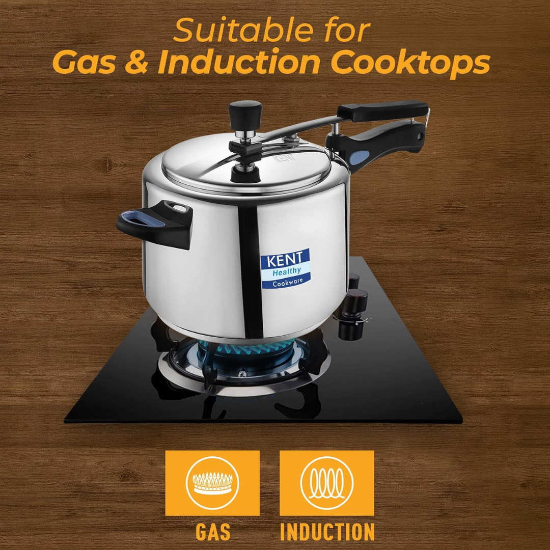 Kent 5 Liter SS Inner Lid Pressure Cooker | Daraz.com.np