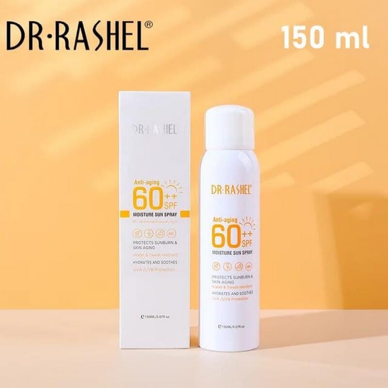 Dr. Rashel Anti-Aging SPF 60++ Moisture Sun Spray Sun cream- 150ml ...