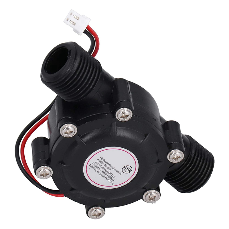 2X DC 12V Hydroelectric Mini Hydro Generator Hydraulic Charger Kit ...