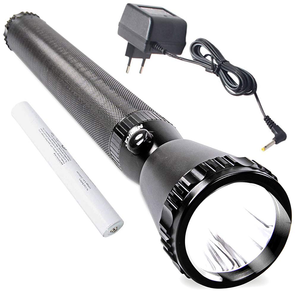 GePass Rechargeable LED Flashlight High Range Torch Flashlight RL-203 ...