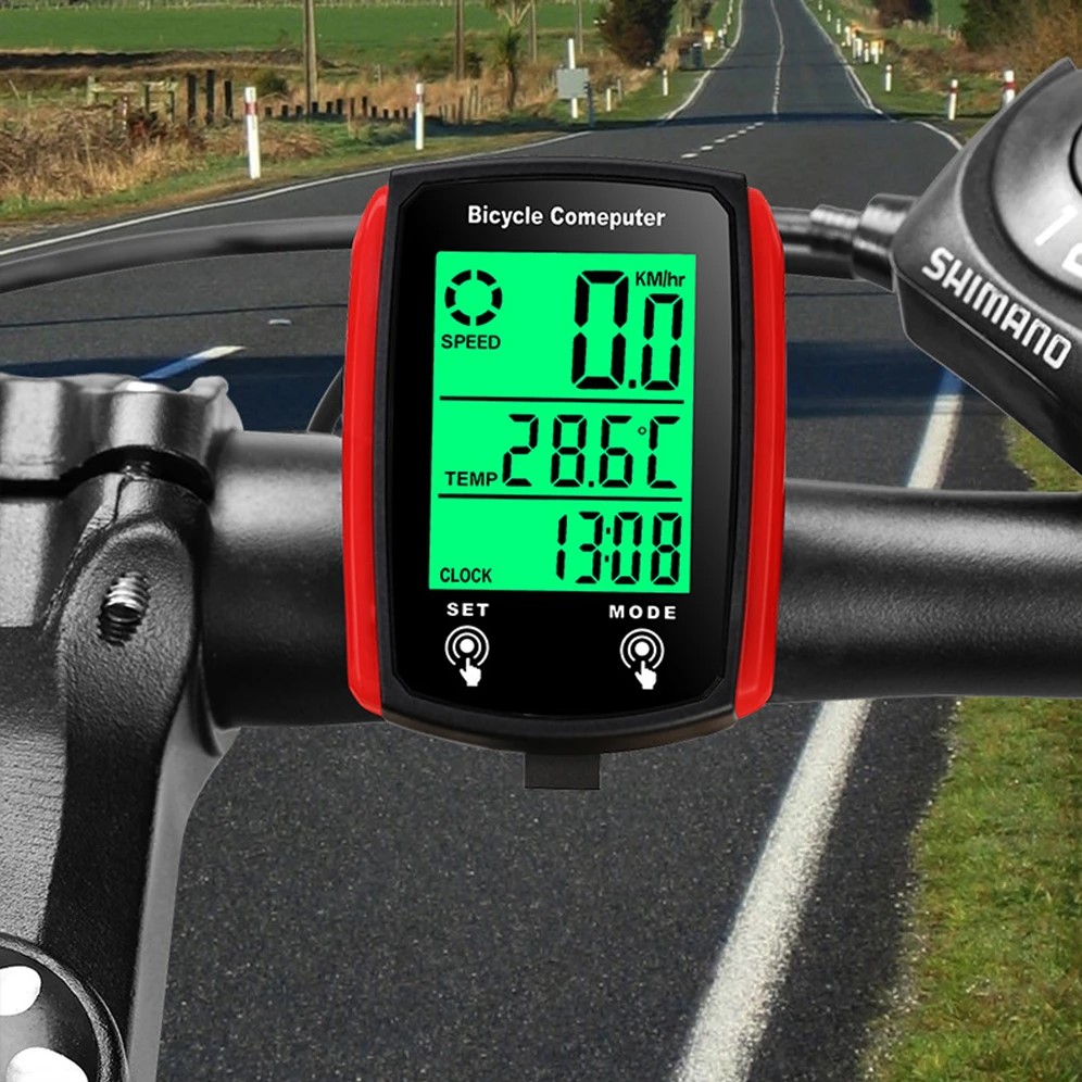 Multifunctinal Speedometer For Bicycle With Large Backlight Display ...