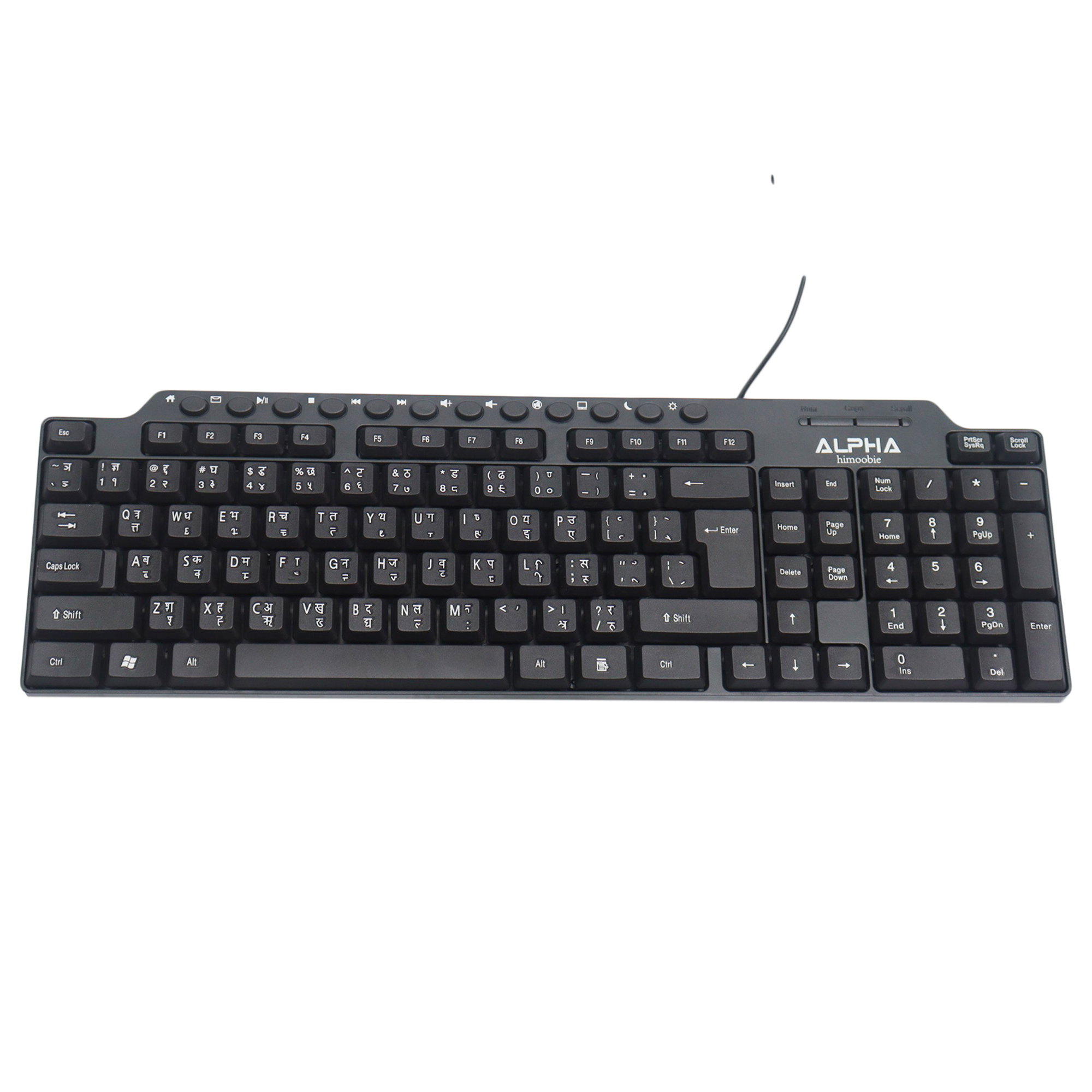 Alpha Gold Series Standard Keyboard | Daraz.com.np