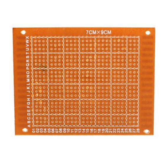 Solderless Breadboard Bakelite Plate 7x9cm DIY Prototype Paper PCB ...