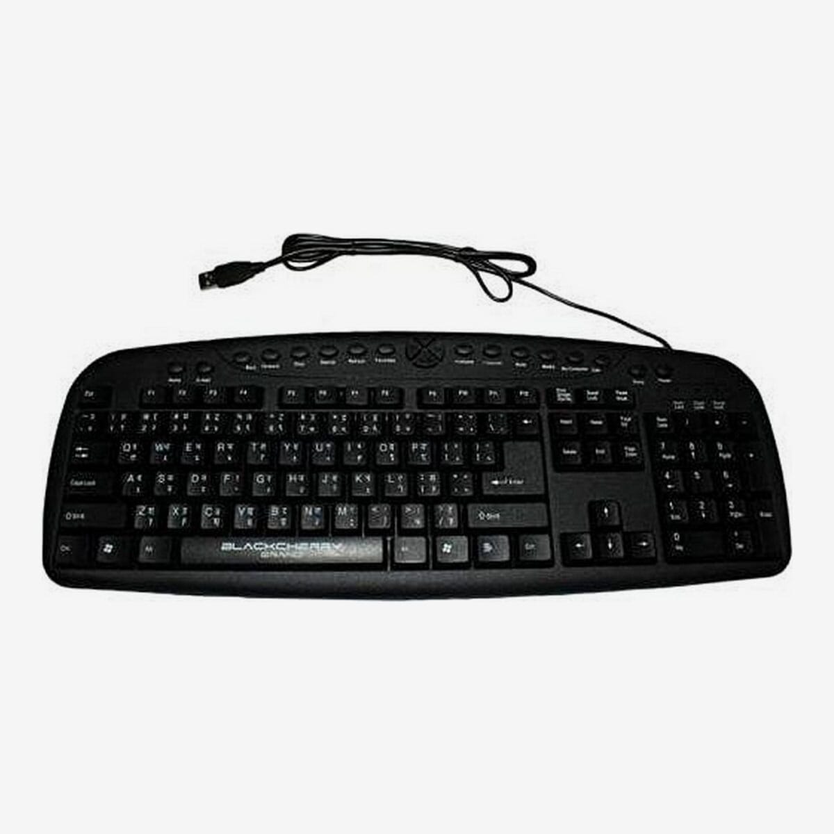 Multimedia Wired USB 107 Keys Keyboard | Daraz.com.np
