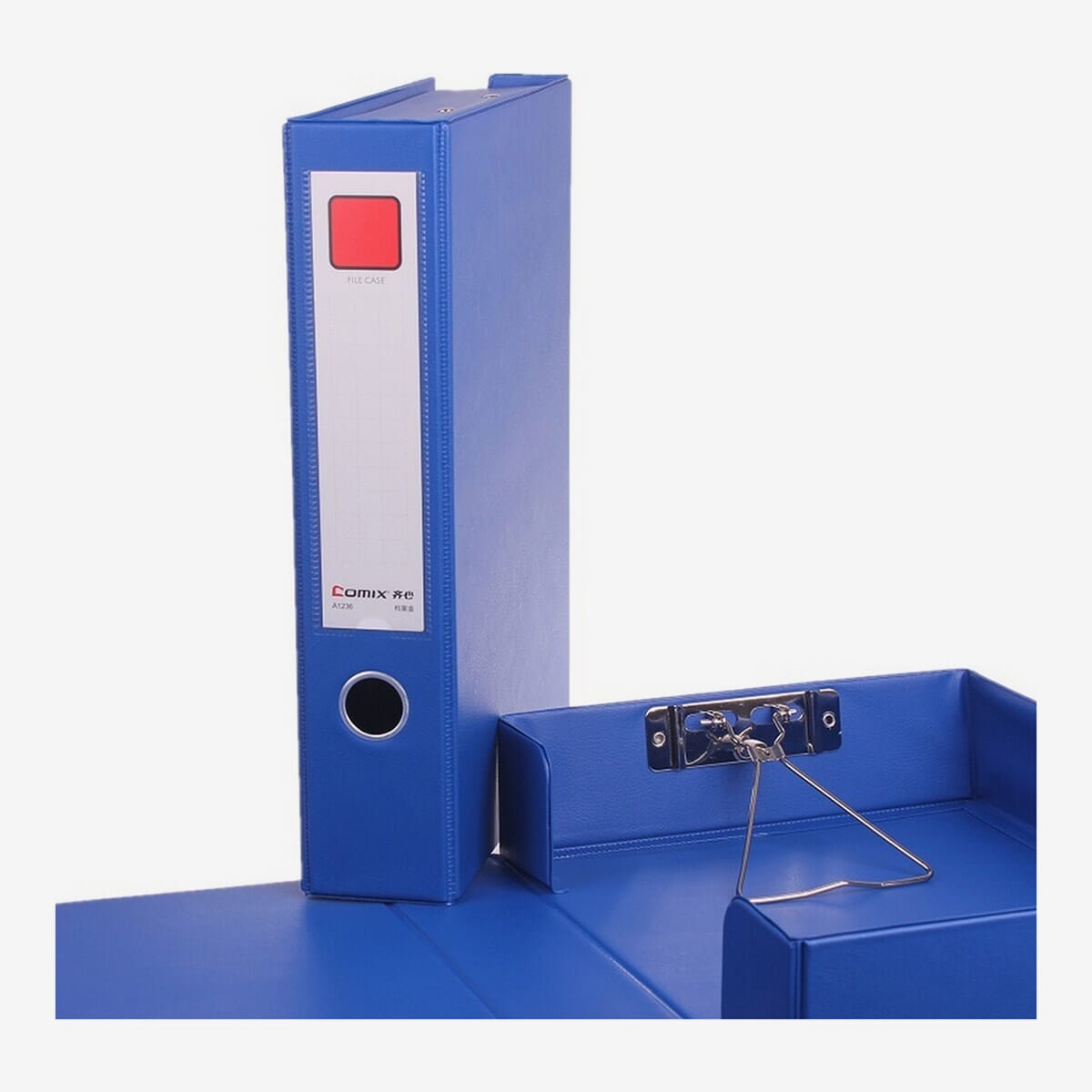 Comix Box File With Clip/ Item No. A1236/ A4 Sized PVC Box File ...