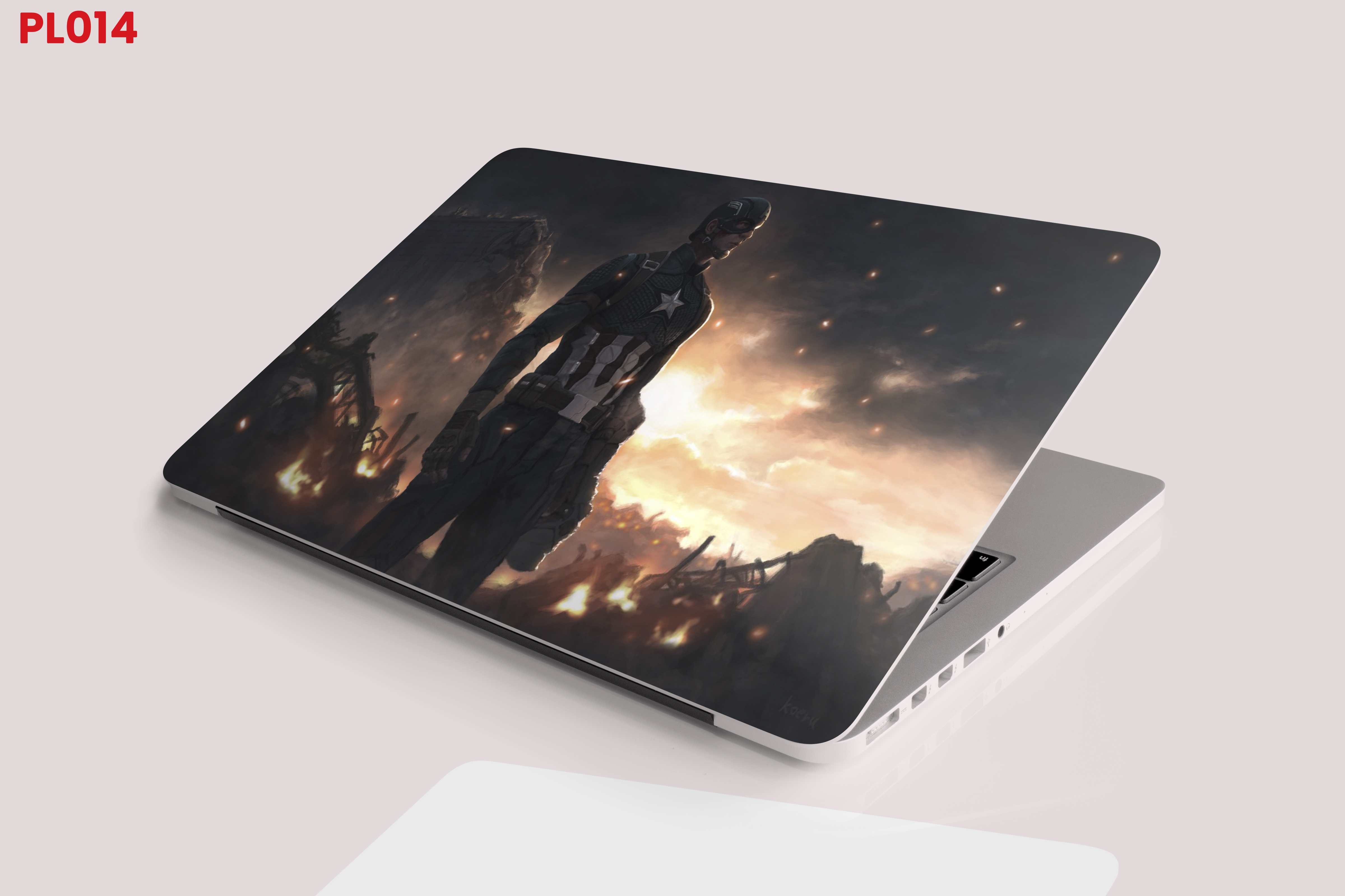 Laptop Sticker of Captain America | Daraz.com.np