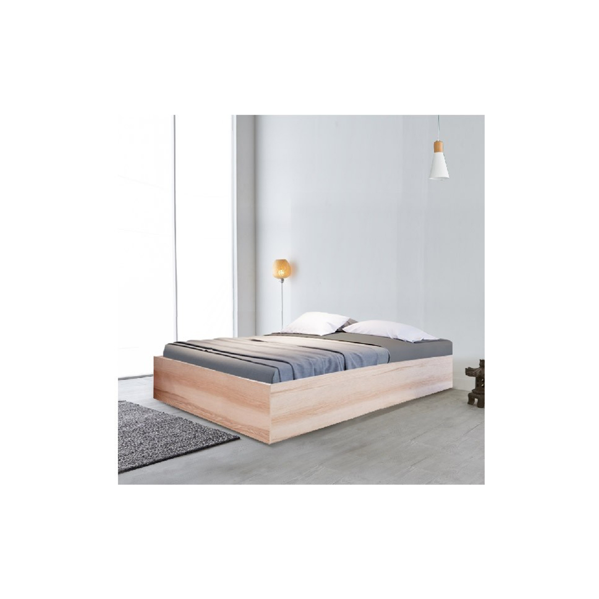 SB Furniture KC-Play Bedis Bed -Lindberg Oak | Daraz.com.np
