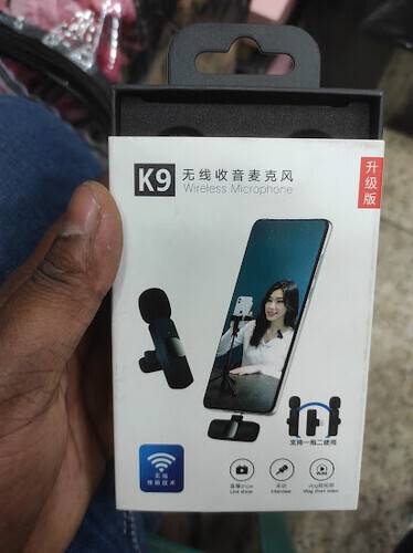 K9 Wireless Dual Microphone For Iphone And Android(Type-C) | Daraz.com.np
