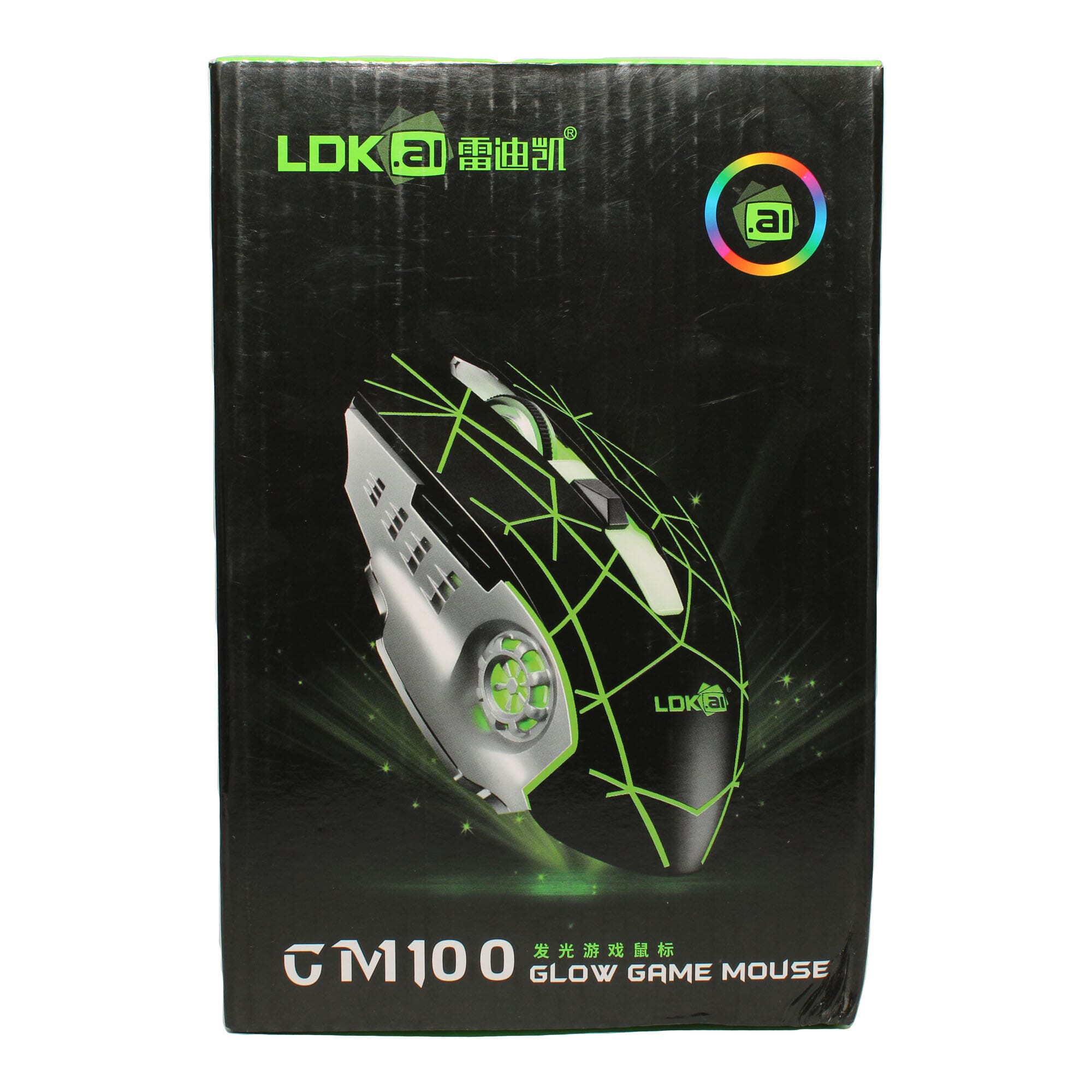 Black LOK.ai RGB Gaming Mouse | Daraz.com.np