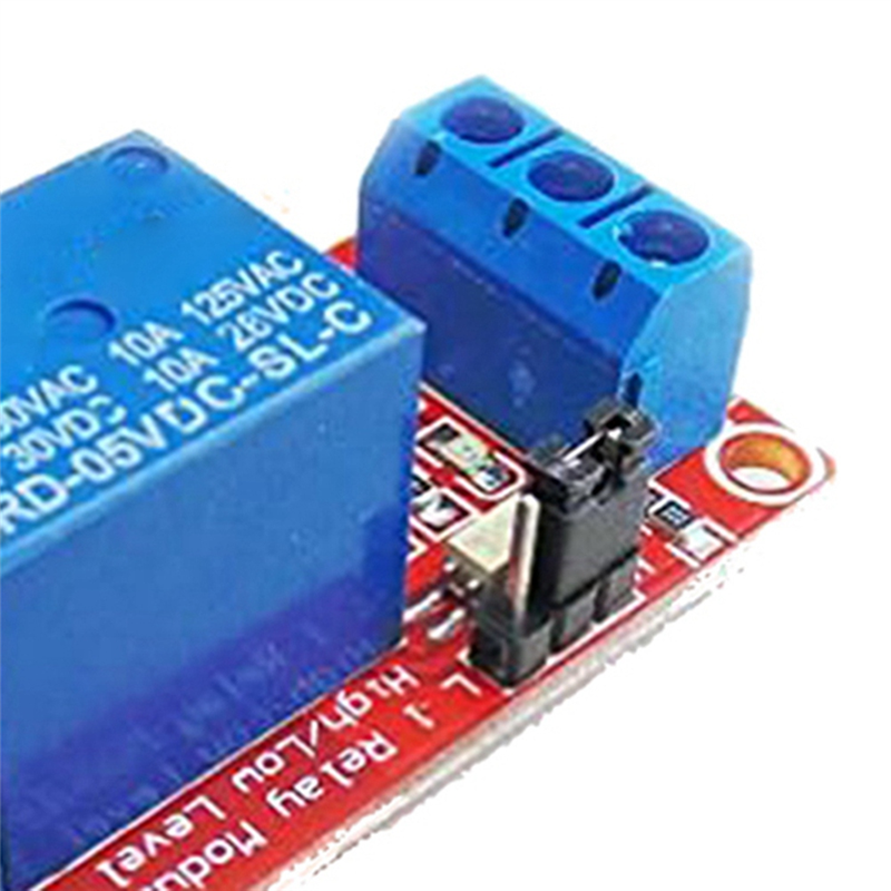 2 Piece 5V One Channel Relay Module Relay Switch with Optocoupler ...