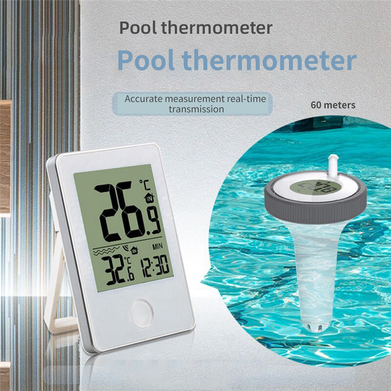 Wireless Water Temperature Test Meter Digital Water Temperature Test ...