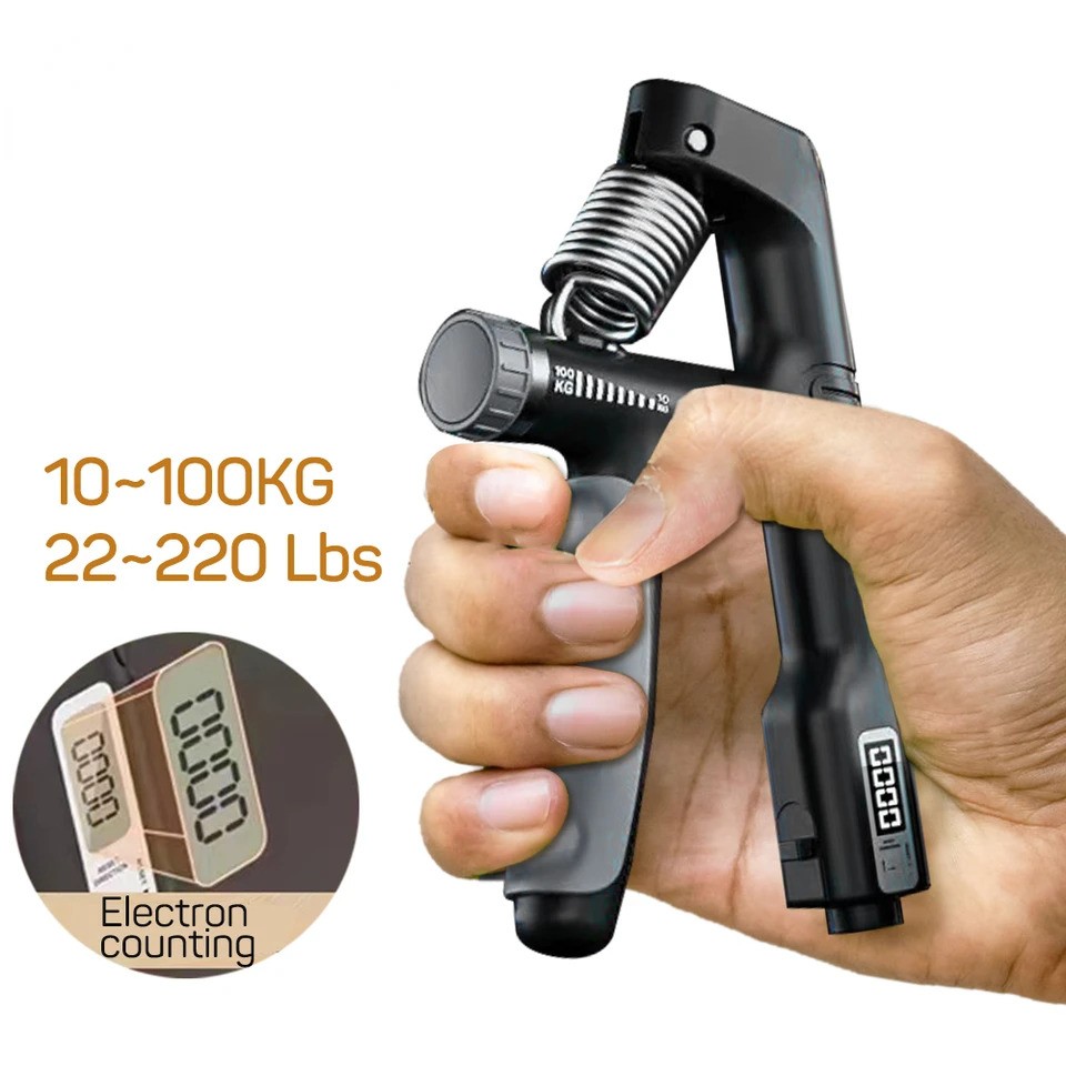 10-100Kg A-Type Adjustable Hand Grip With Digital Display Power ...