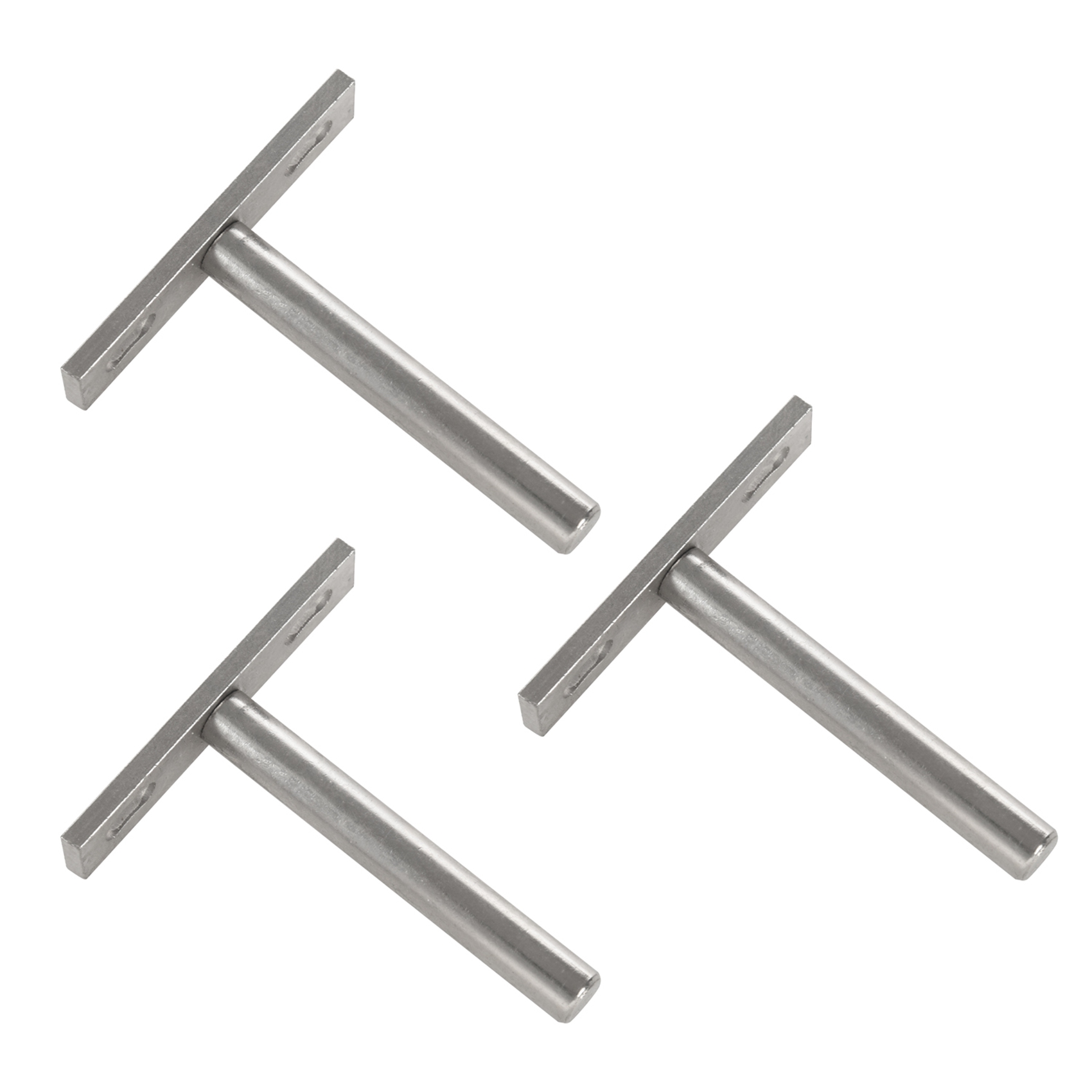 18Pcs 3-Inch Invisible Floating Shelf Brackets, Hidden Shelves Supports ...
