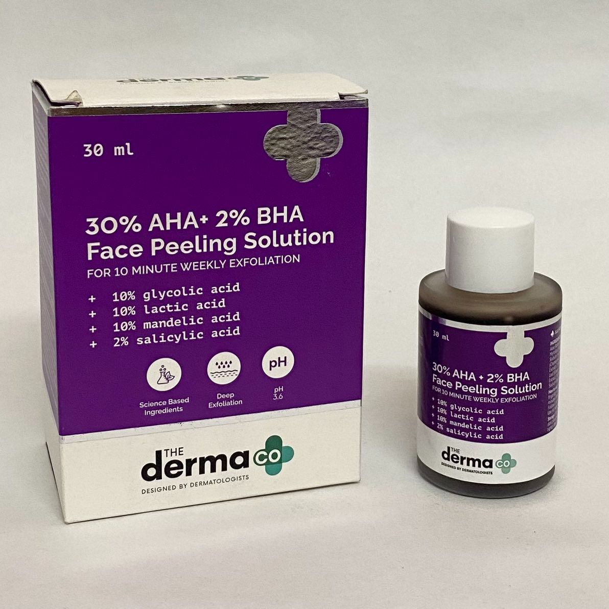 The Derma Co 30% aha 2% Bha Face Peeling Solution, 30Ml | Daraz.com.np