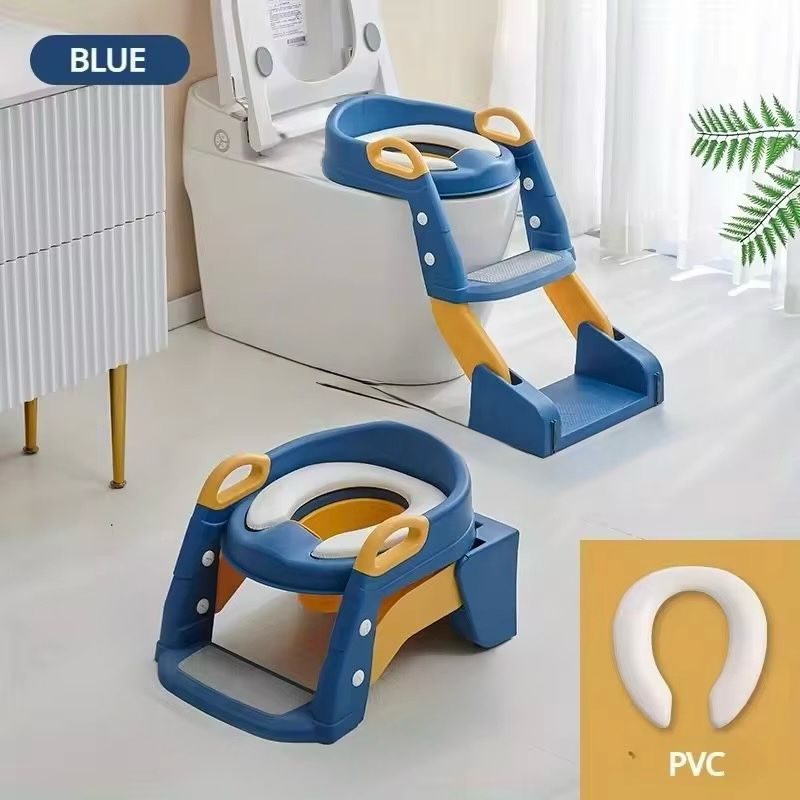 MOONCARE - 2 In 1 Adjustable Foldable Baby Commode Potty Training ...