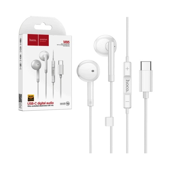 Hoco M95 Type C High Audio Earphone | Daraz.com.np