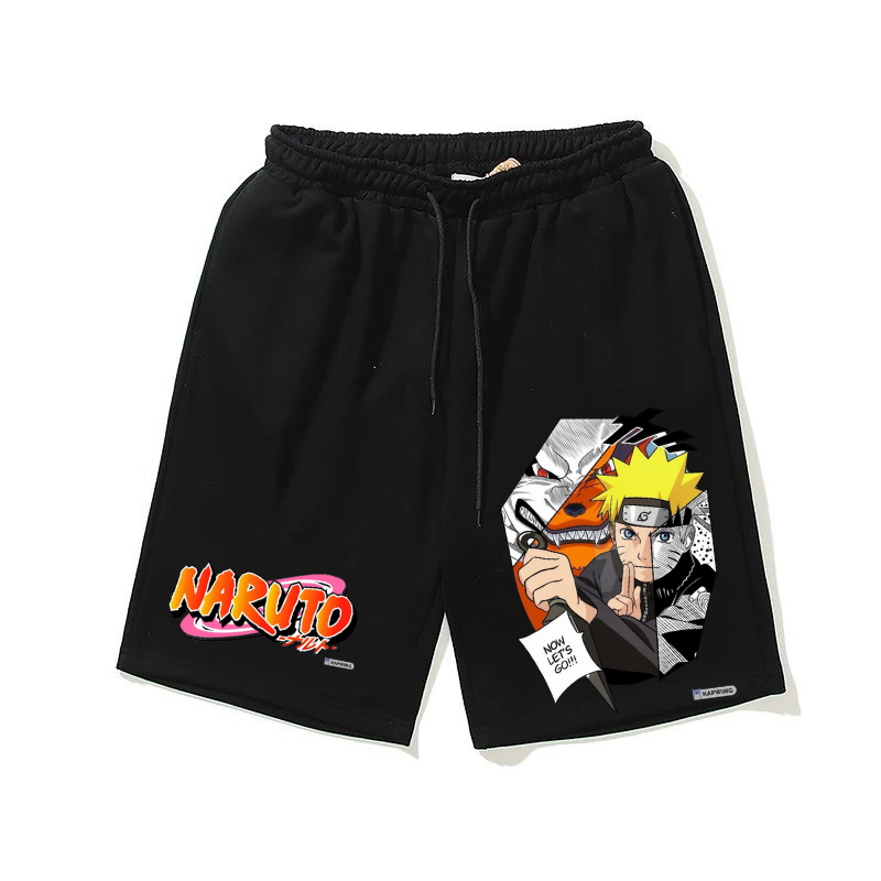 Naruto Anime Printed Half Pant Shorts For Men And Women | Daraz.com.np