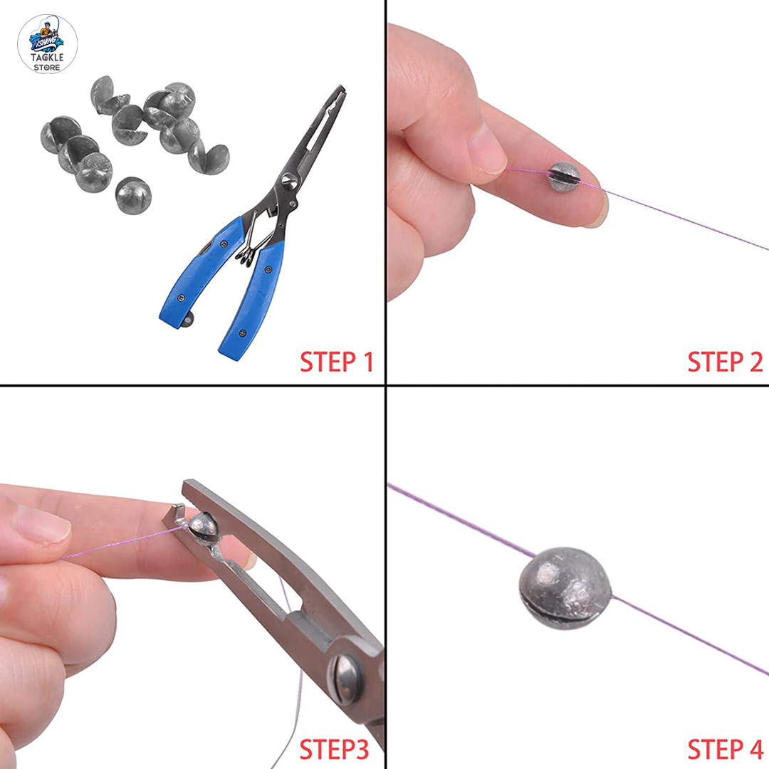 Split Shot Fishing Sinker 1BOX | Daraz.com.np