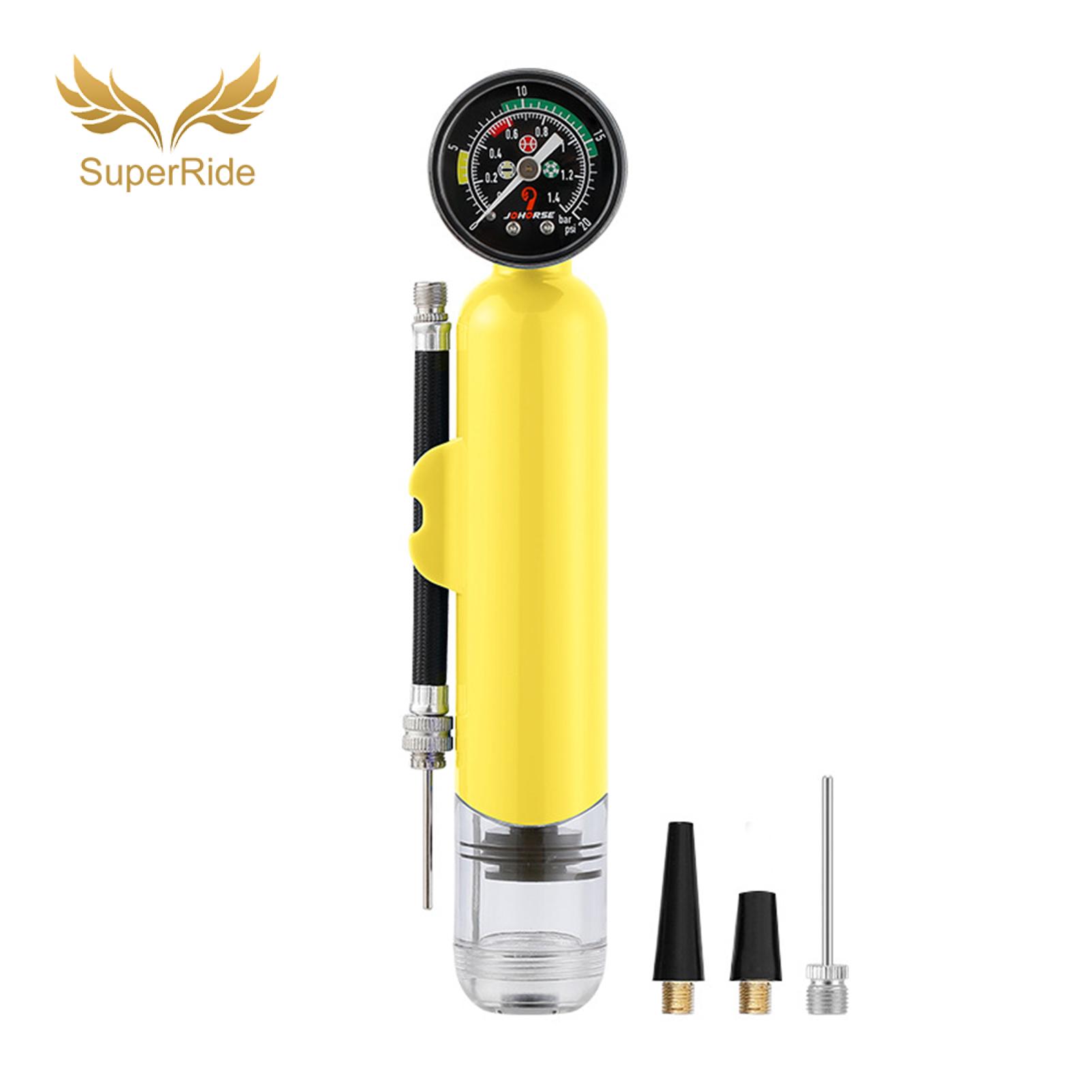 SuperRide Dual Action Ball Pump Premium Dual Action Mini Basketball ...